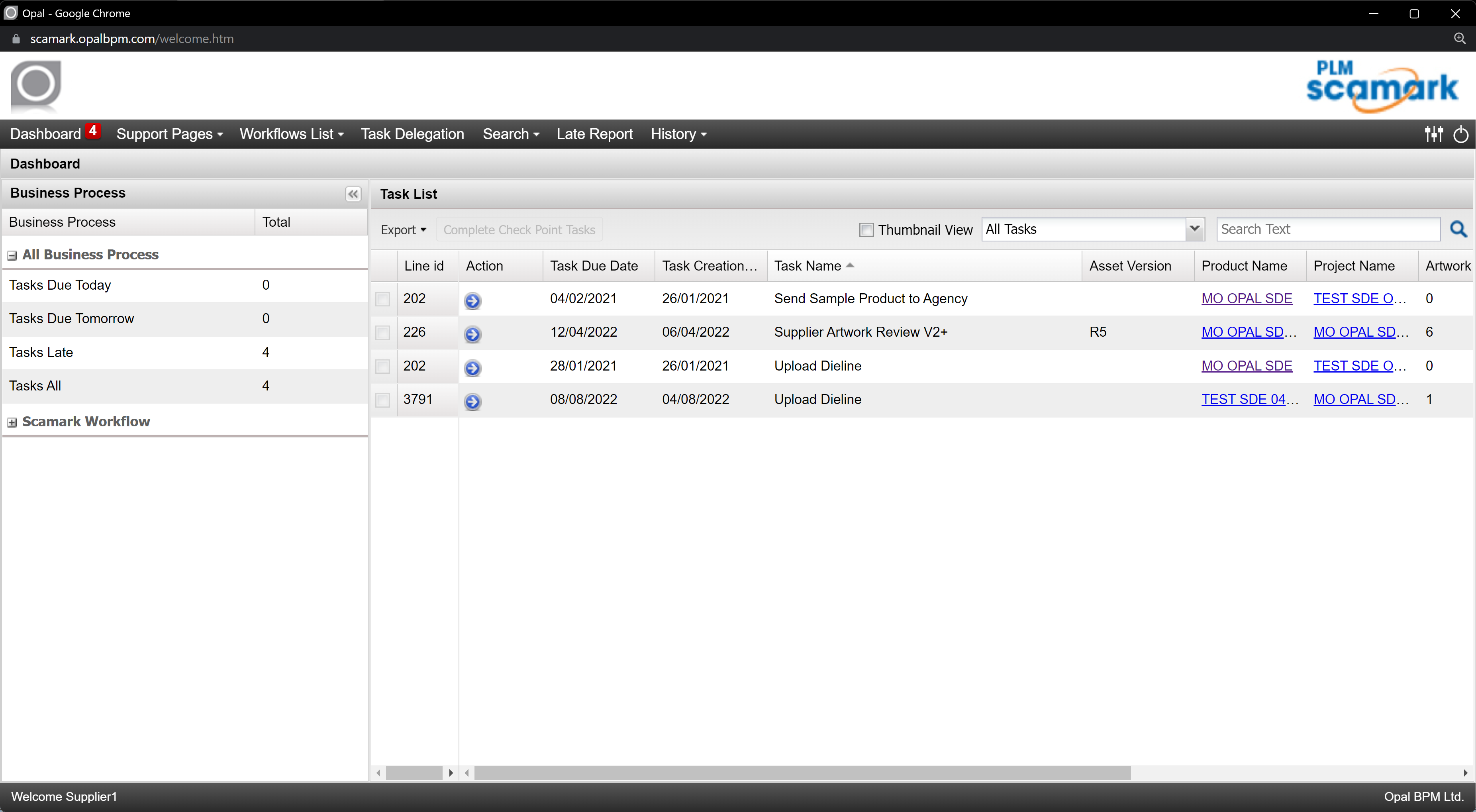 20. OPAL – How to do a quick search ? – PLM Scamark Support by MSAC