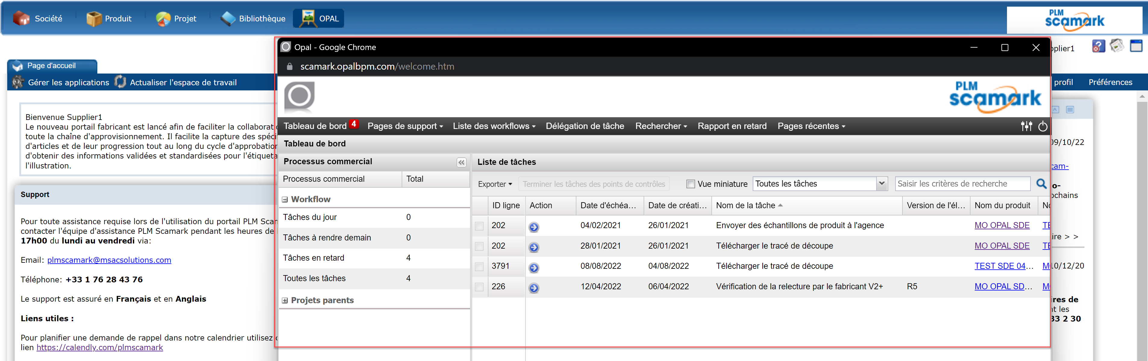 19. OPAL - Comment créer mon compte OPAL ? – Support PLM Scamark par MSAC